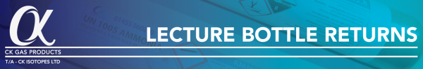 Lecture Bottle Returns